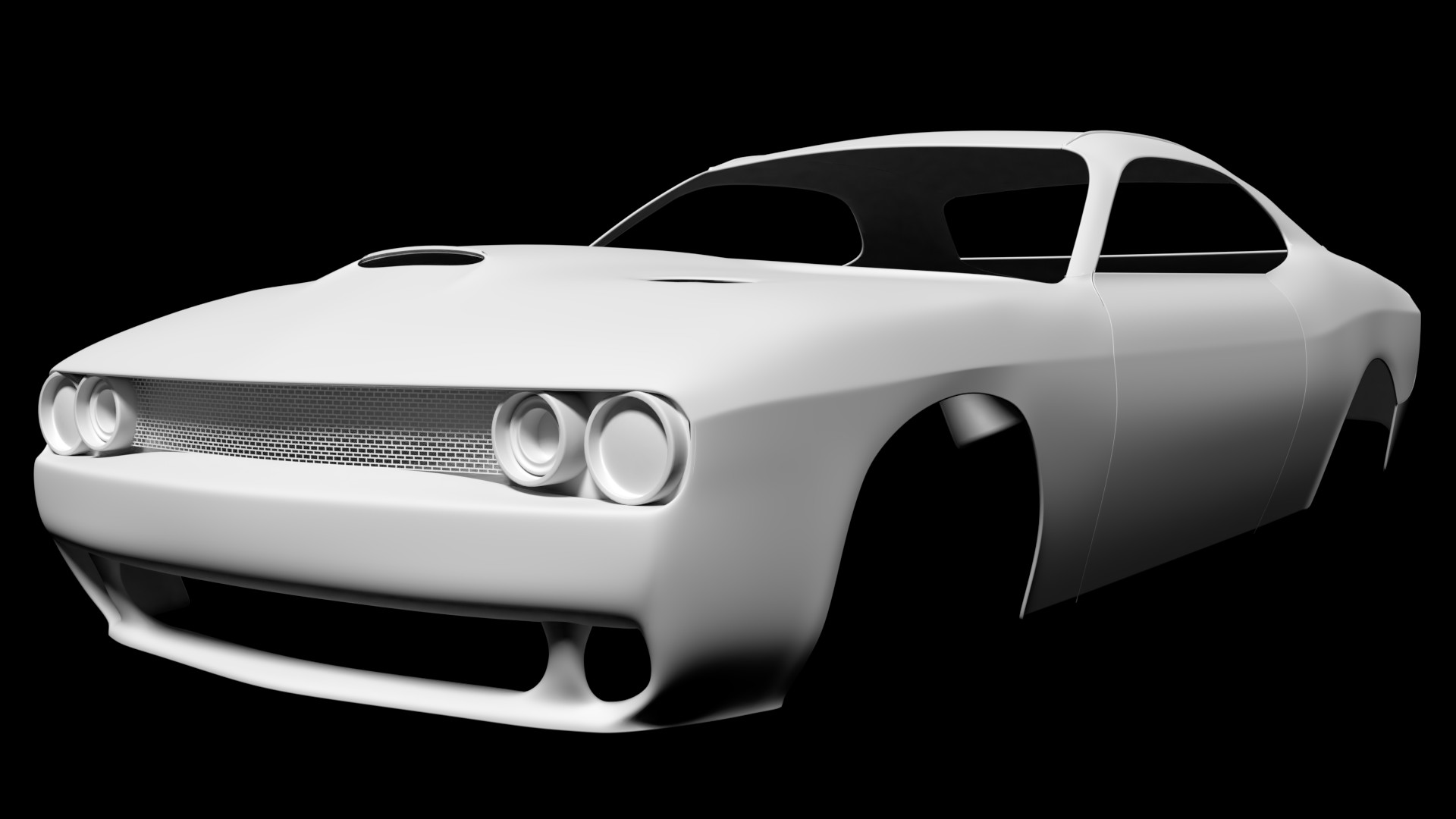 ArtStation - Car modeling work in progress