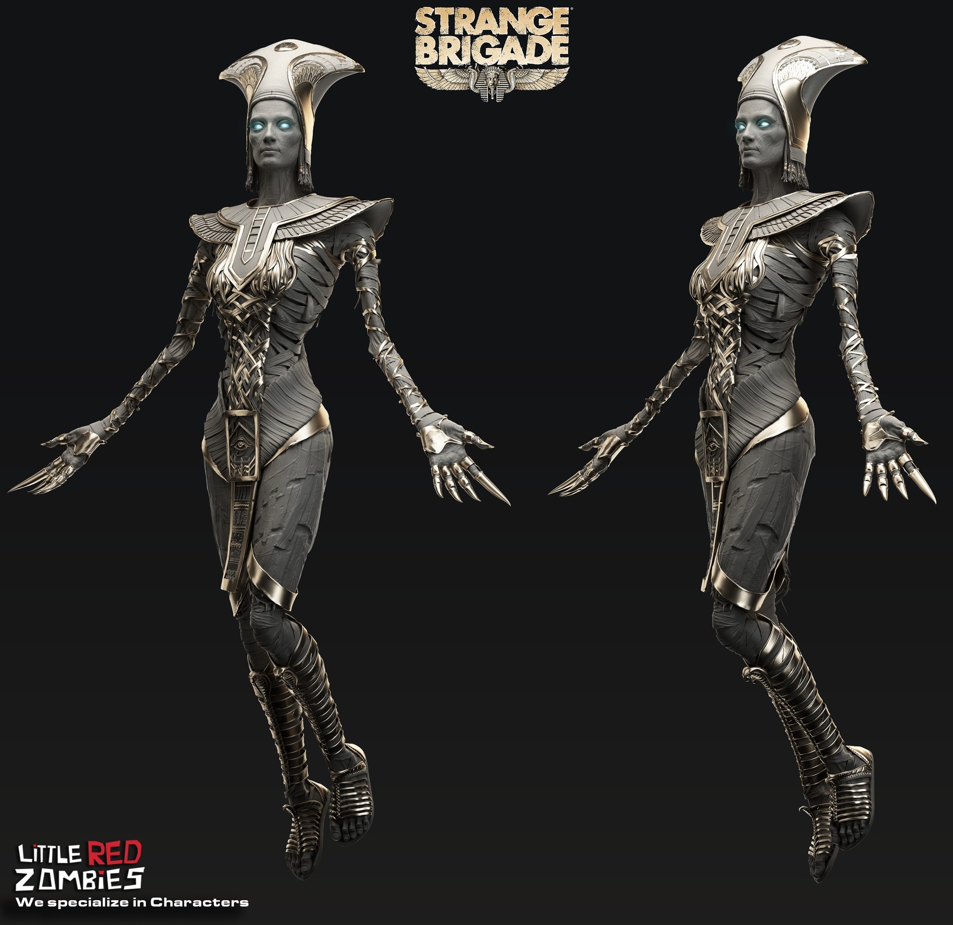 LITTLE RED ZOMBIES - Strange Brigade - Seteki