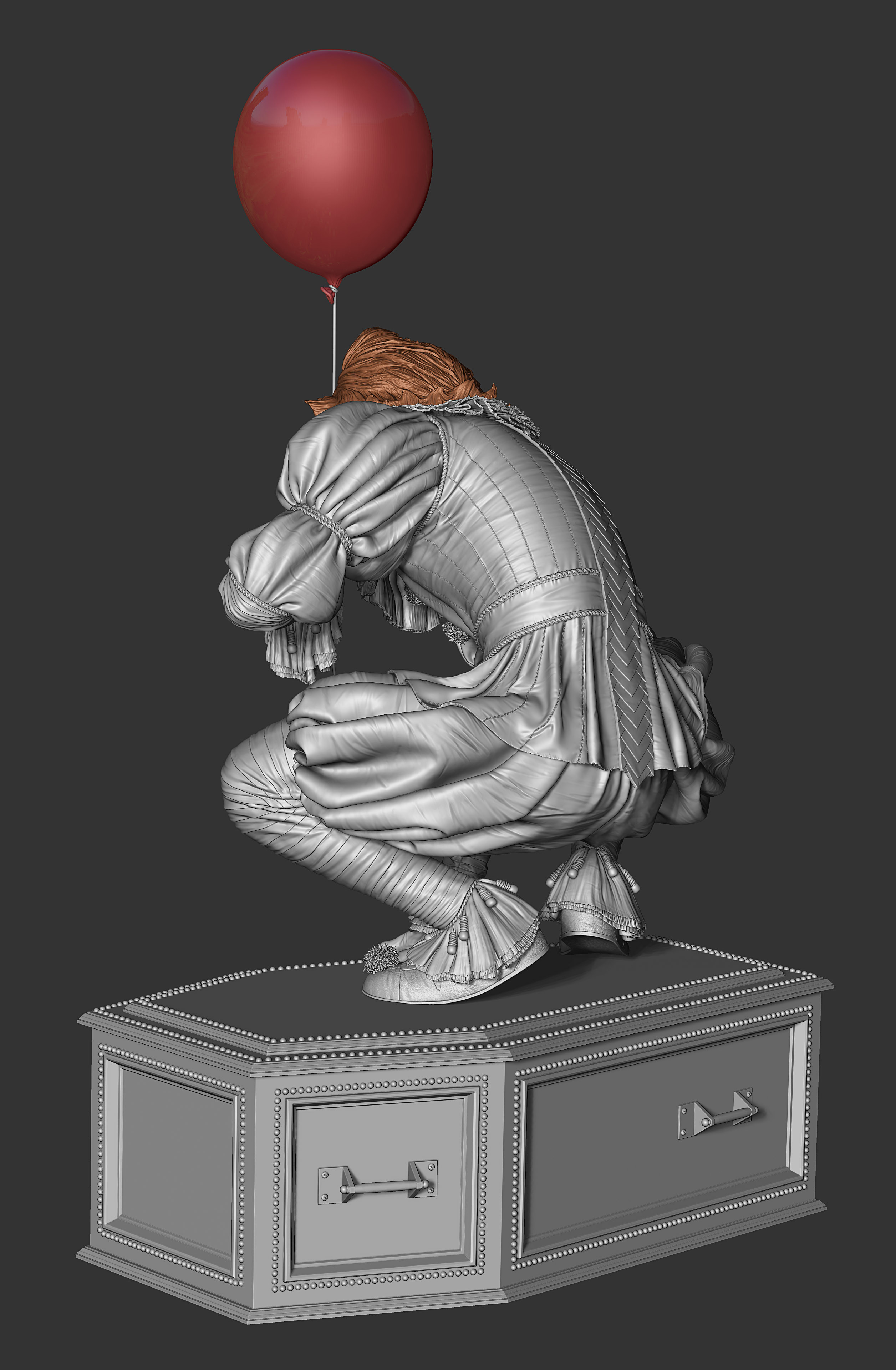 Sandifer Art - IT's Pennywise - Tweeterhead and Studio ADI