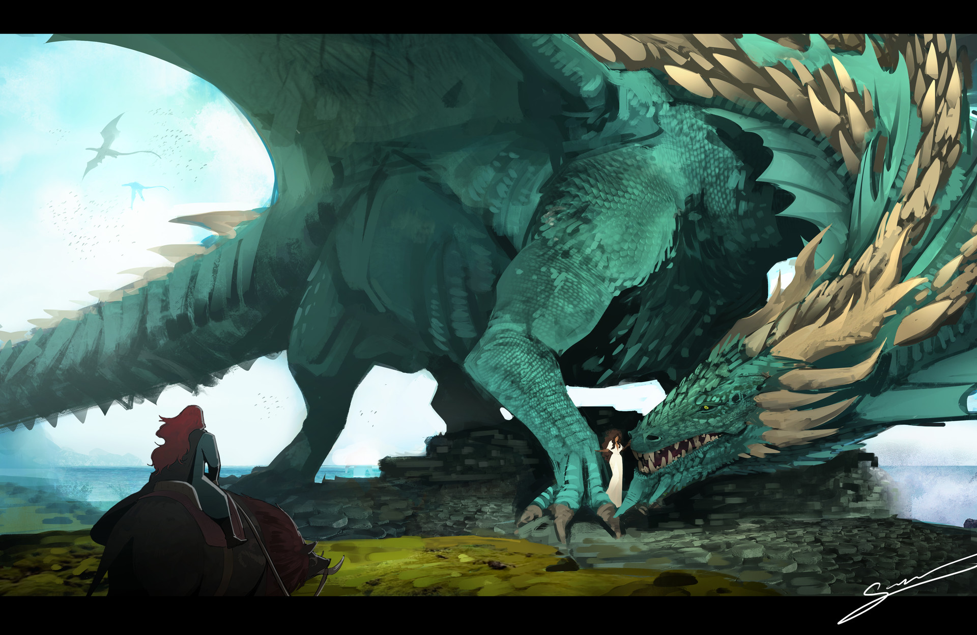 ArtStation - Hungry Dragon