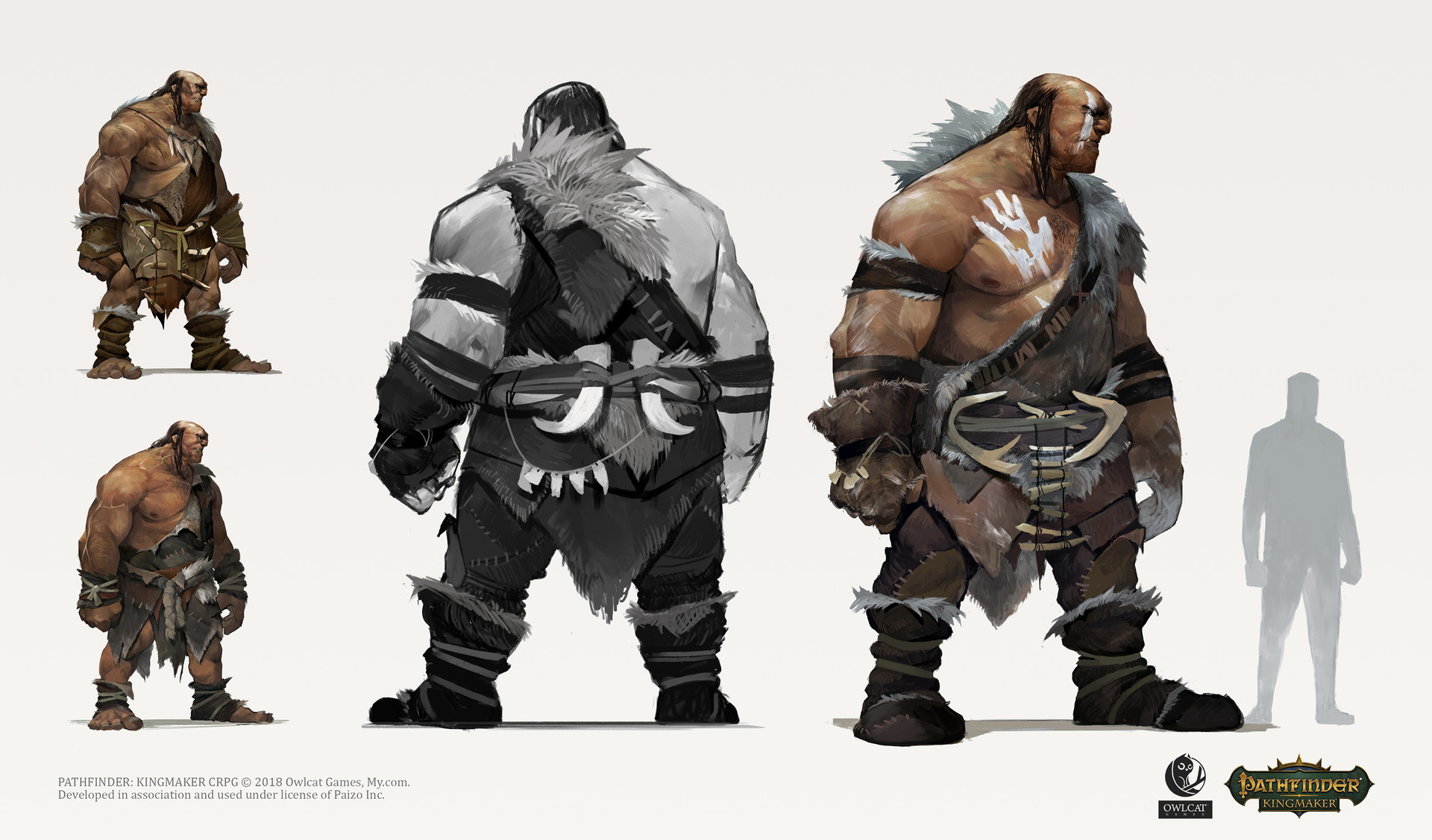 Pathfinder: Kingmaker concepts - Hill Giant by Valeriy Vegera : r ...