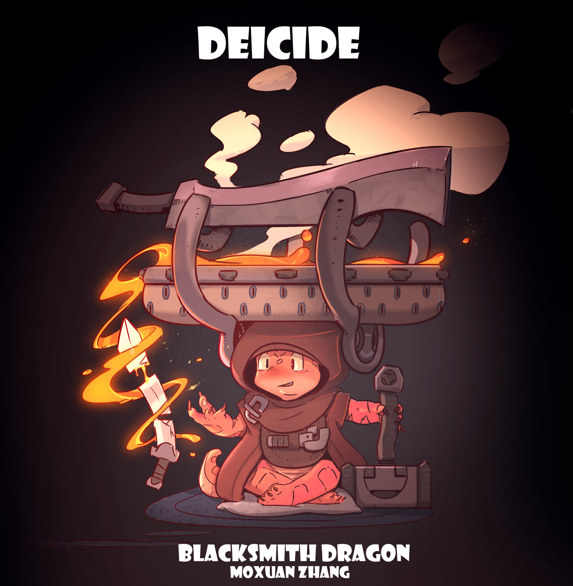 ArtStation - Blacksmith Dragon