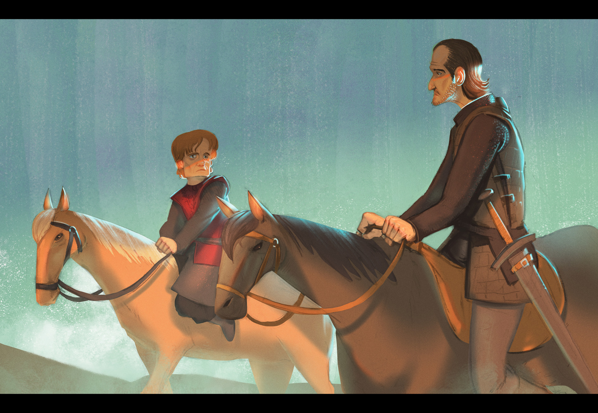 ArtStation - Tyrion and Bron