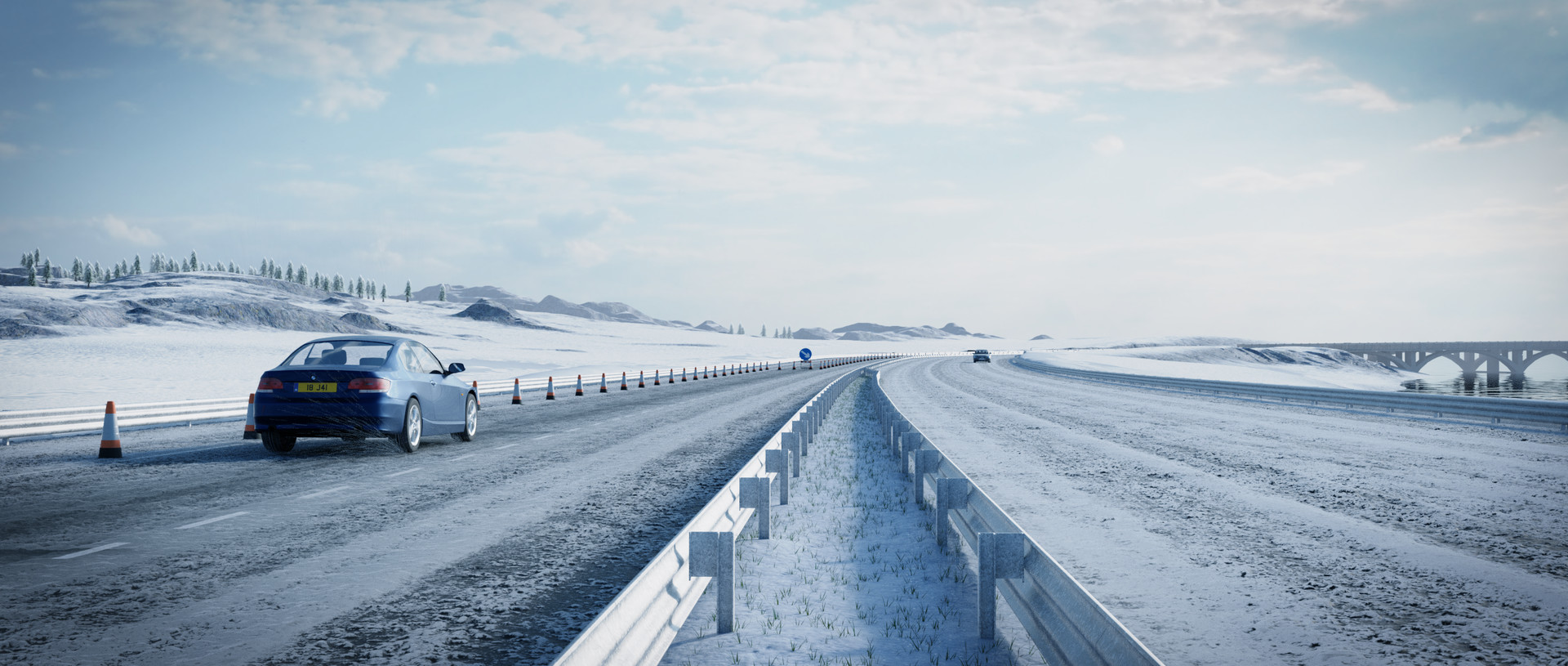 ArtStation - Road Snow
