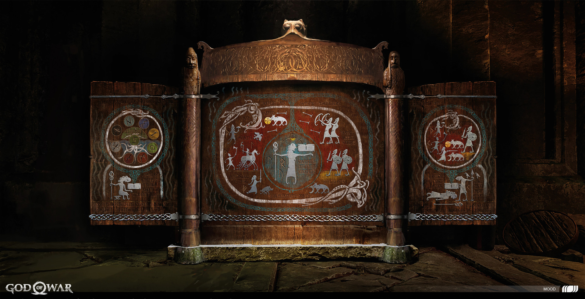 MOOD Visuals - God of War - Prop design
