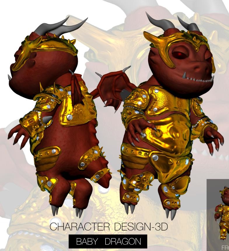 ArtStation - Baby Dragon