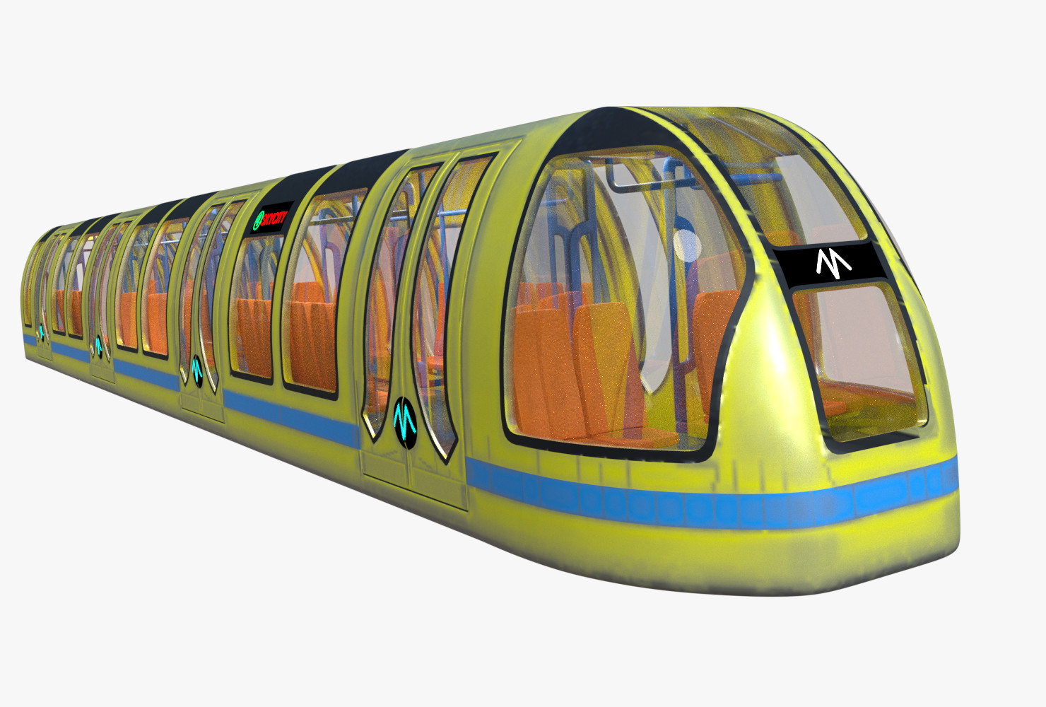 ArtStation - Sci-fi metro PBR