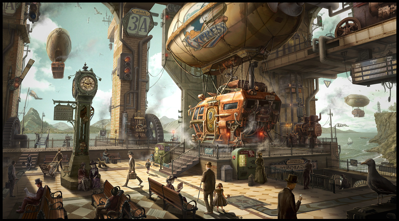 Steampunk Station