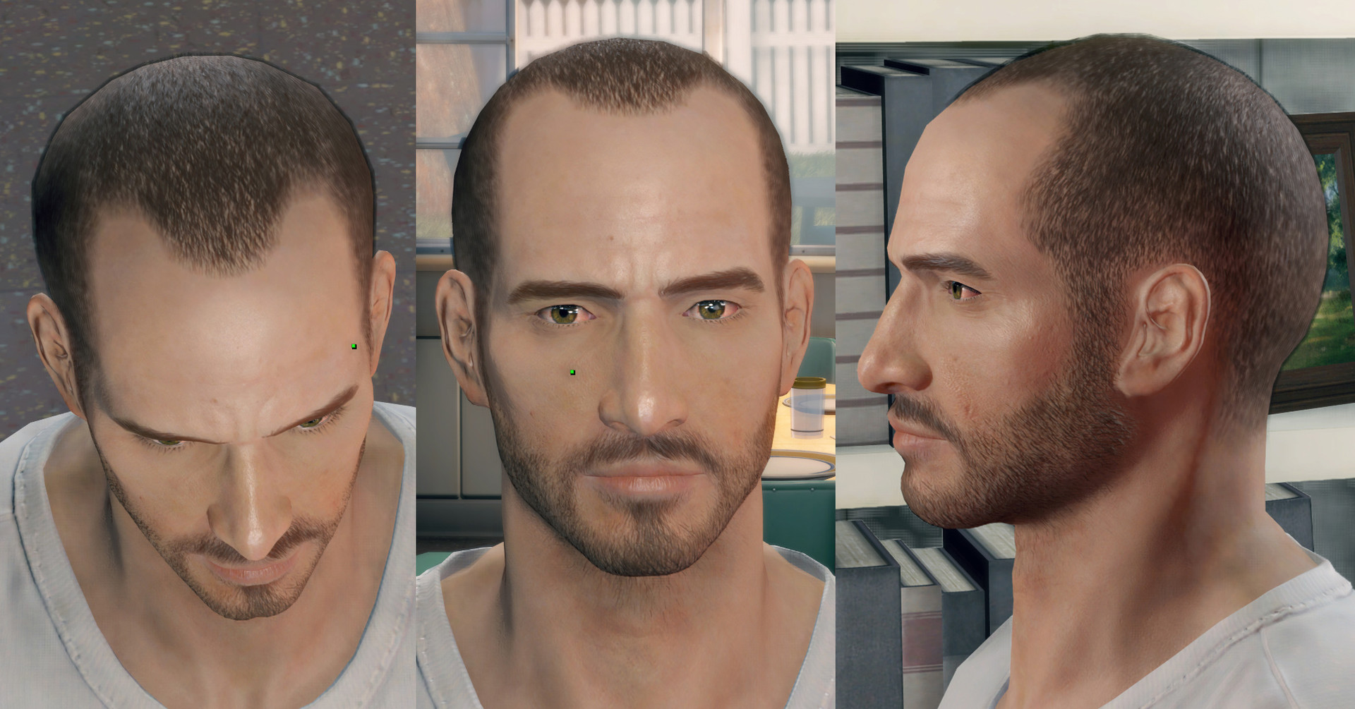 Charles Kim - Fallout 4 Character Creation Hair and Facial Hair