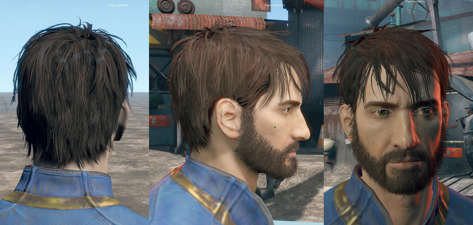 Charles Kim - Fallout 4 Character Creation Hair and Facial Hair