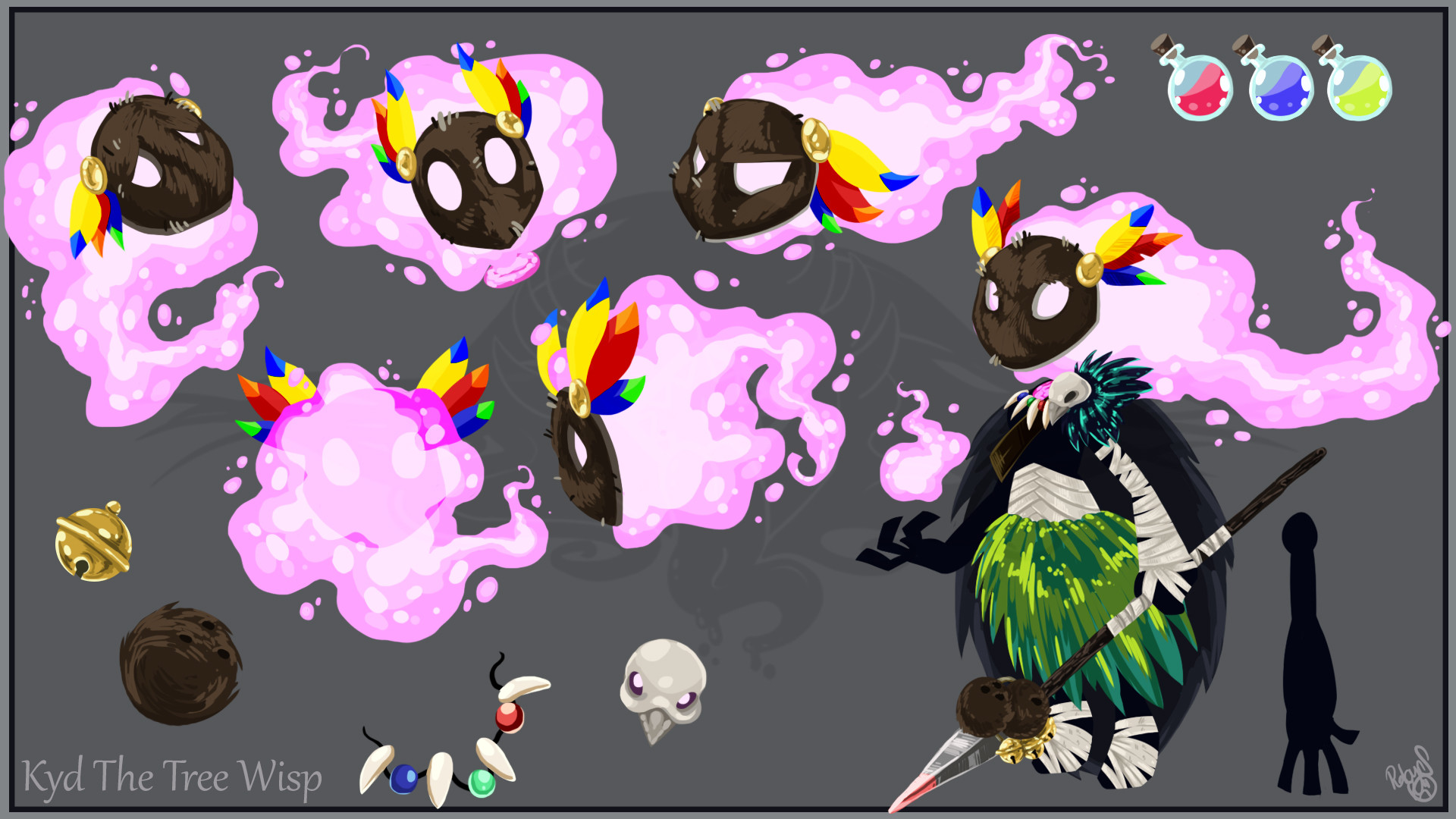 ArtStation - Kyd The Tree Wisp