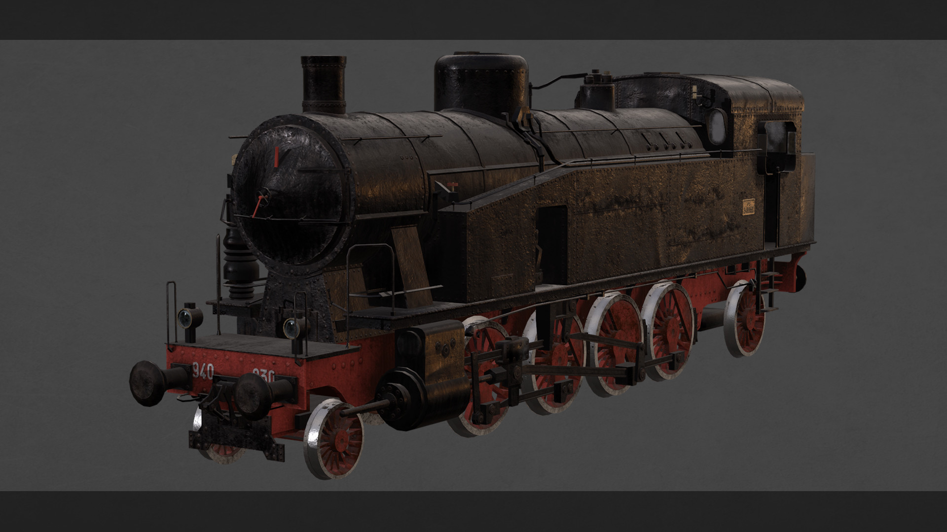 ArtStation - Train engine textures