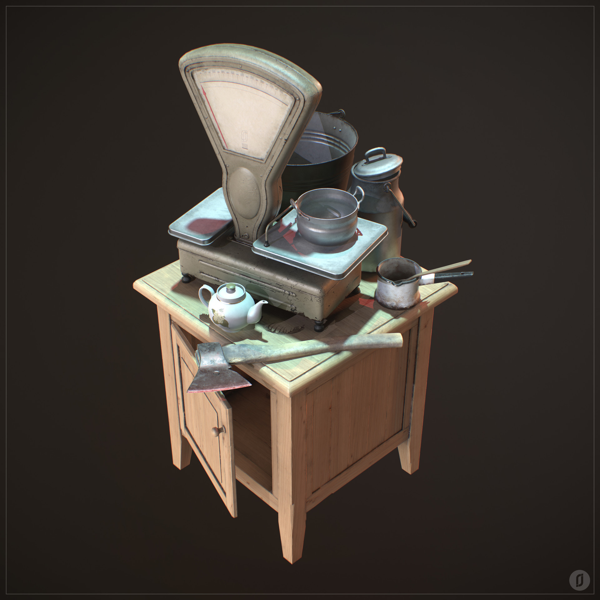 ArtStation - Environment props