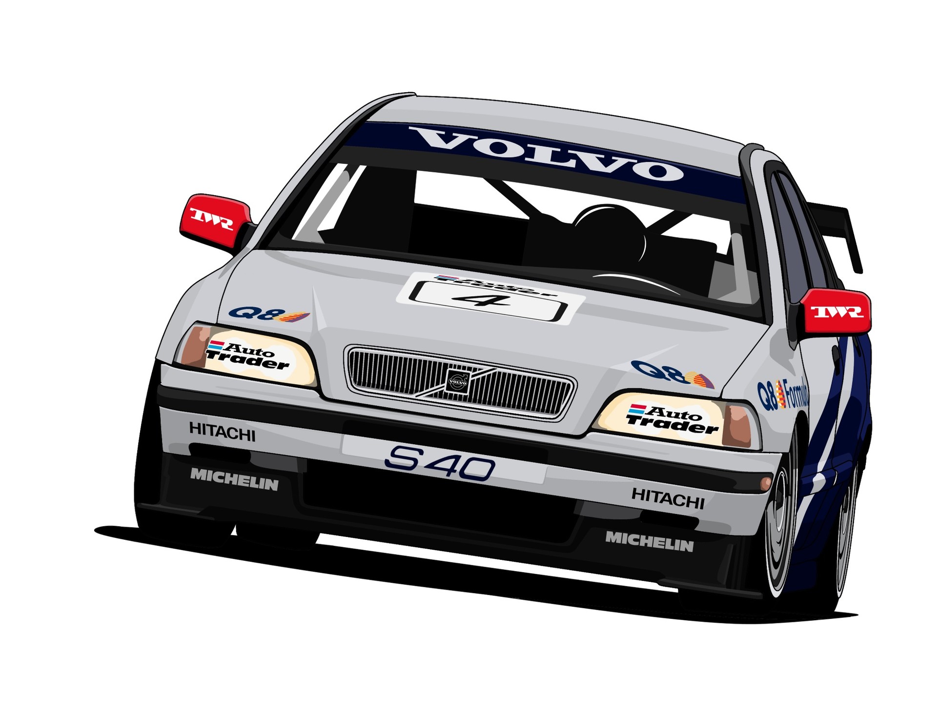 Ben - Volvo S40 BTCC Super Touring #4 Rickard Rydell