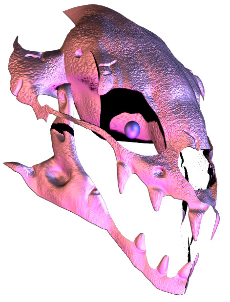 Cameron Whistler - Gaster Blaster Textured Model