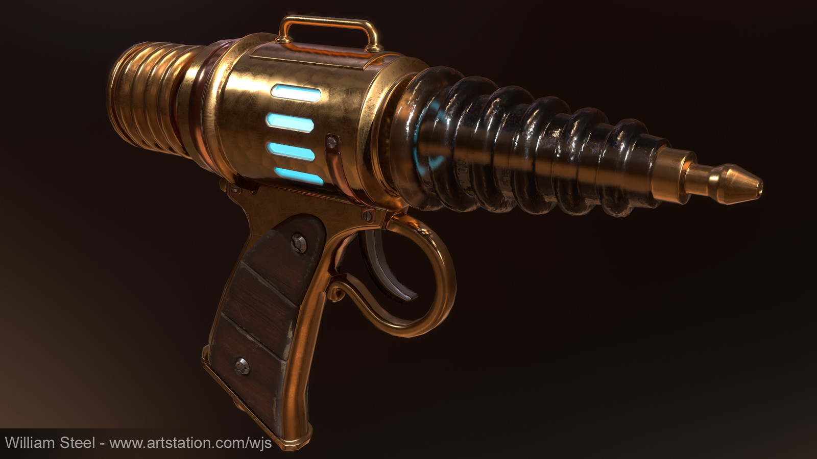Will Steel - Retro-Futuristic Ray Gun