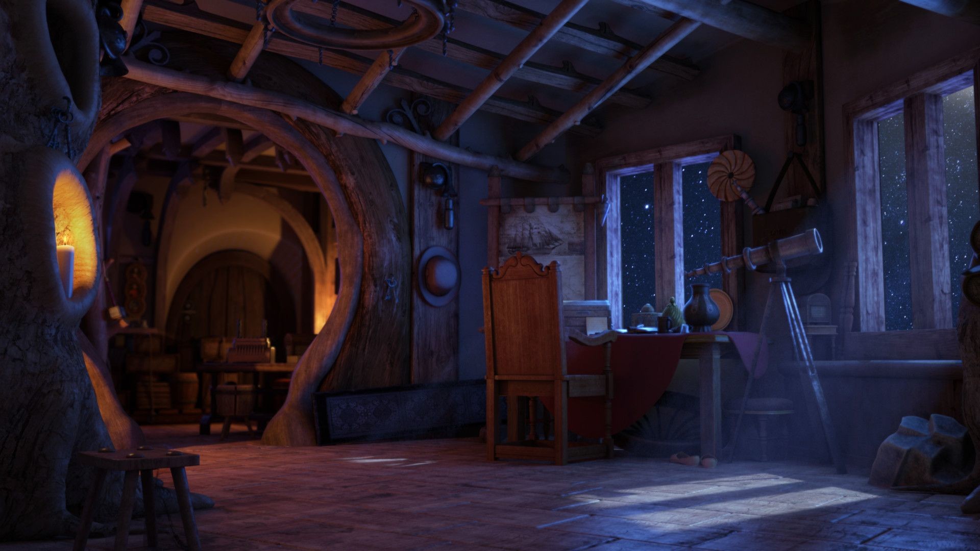 ArtStation - Hobbit Interior