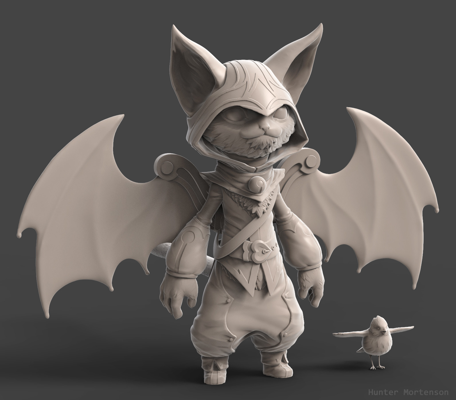 ArtStation - Dota 2 - "Nelson" Cat Courier