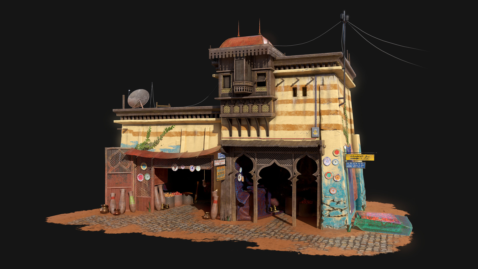 ArtStation - Moroccan House