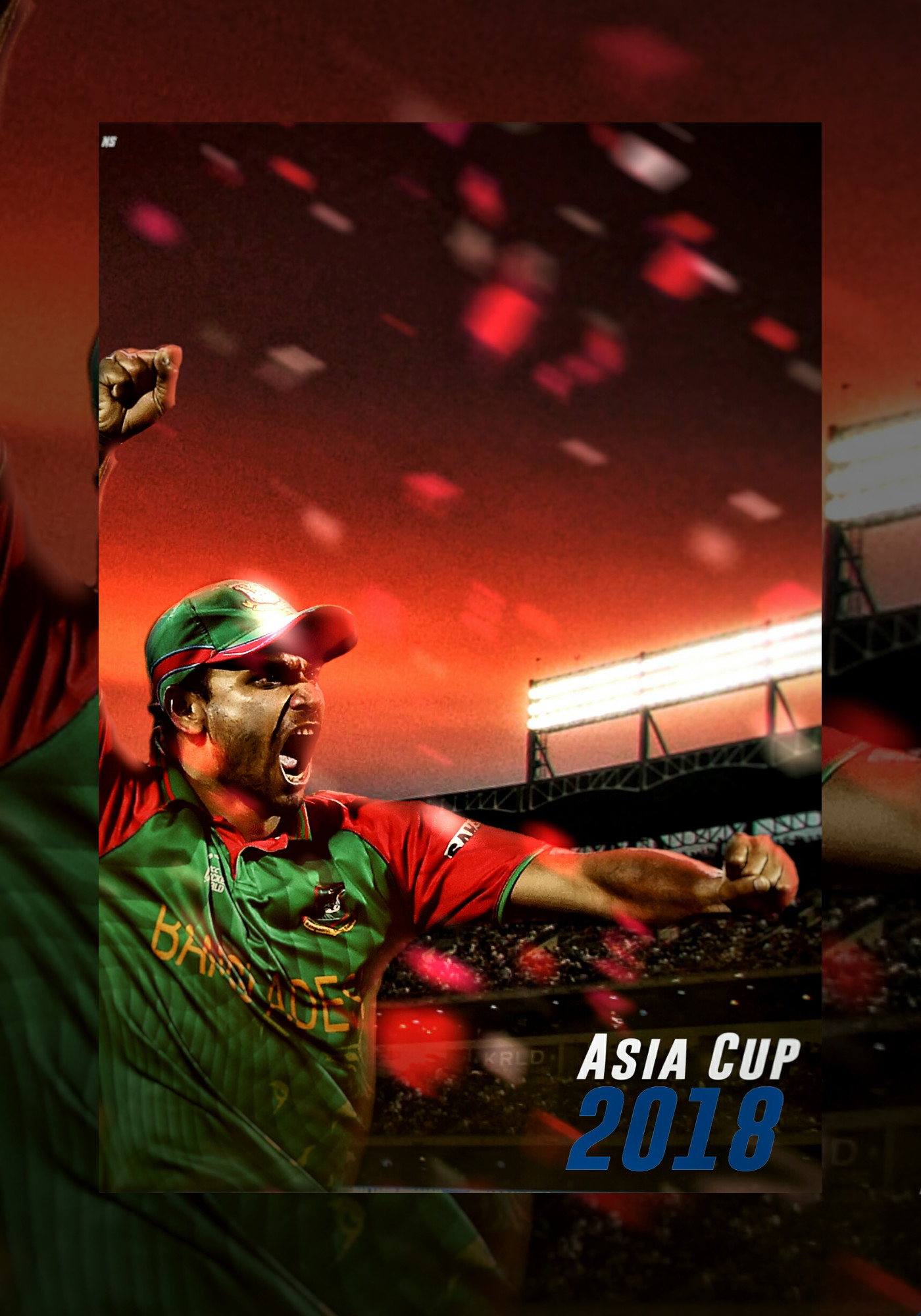 ArtStation - Asia Cup 2018 Poster