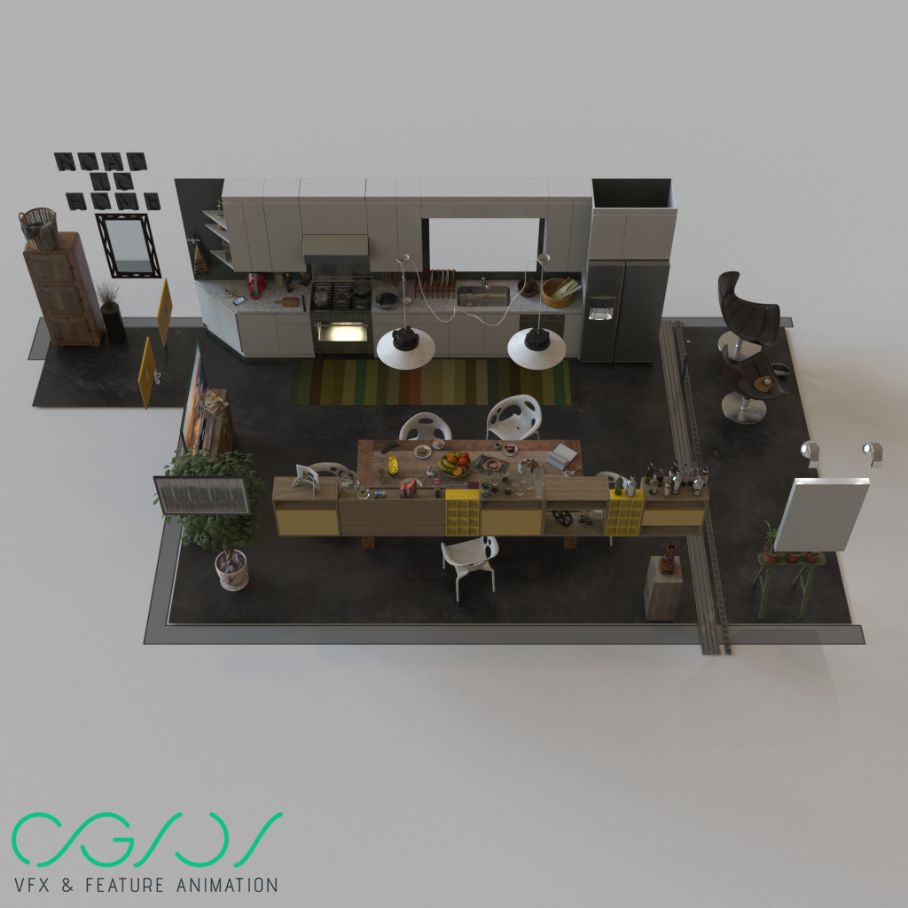 Alex Bravo - Set Dressing and Lookdev