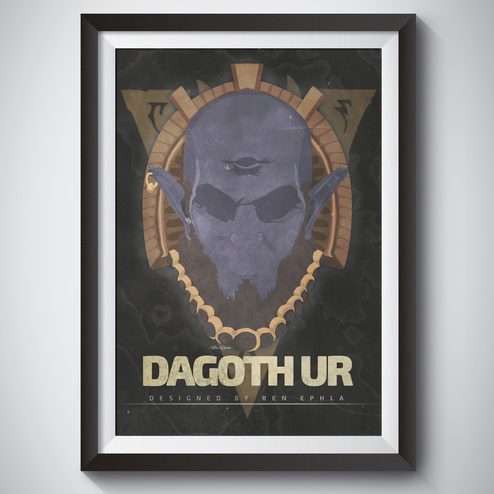 ArtStation - GODS - The Elder Scrolls - Minimalist