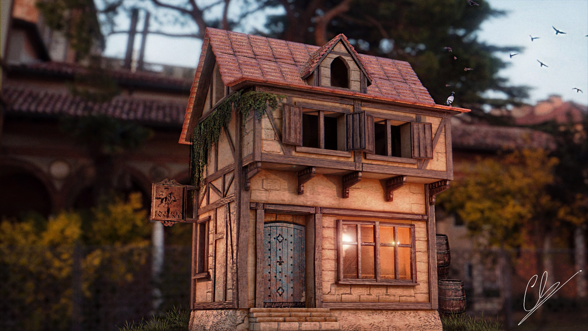 ArtStation - Middle Age Building