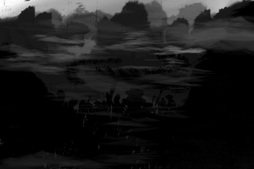 ArtStation - First with inkbrush