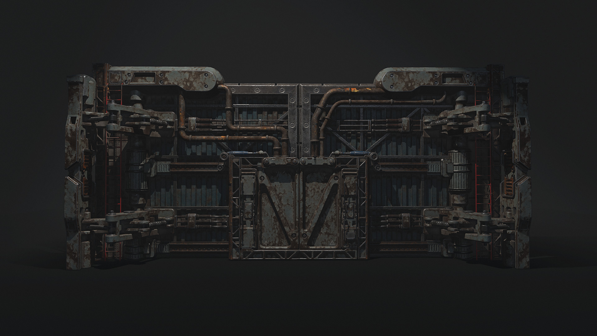 ArtStation - Shelter gate