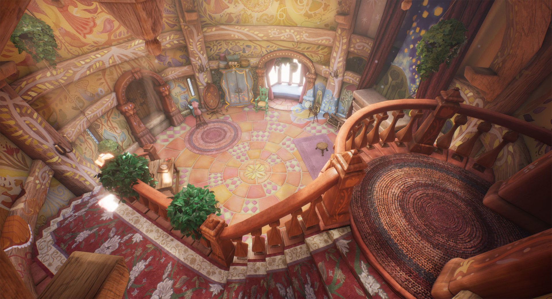 Hye yun Lee - Tangled_3D modeling