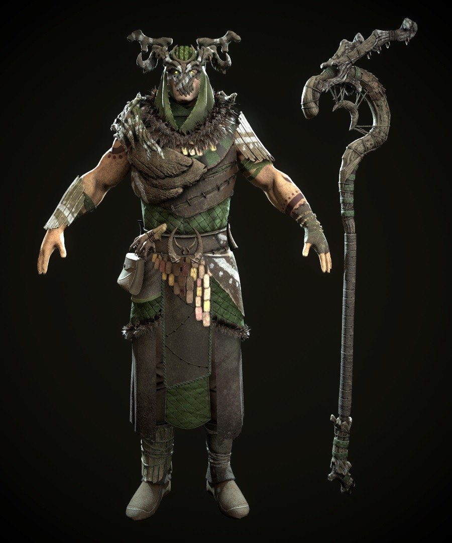 ArtStation - Druid for Warhold Project