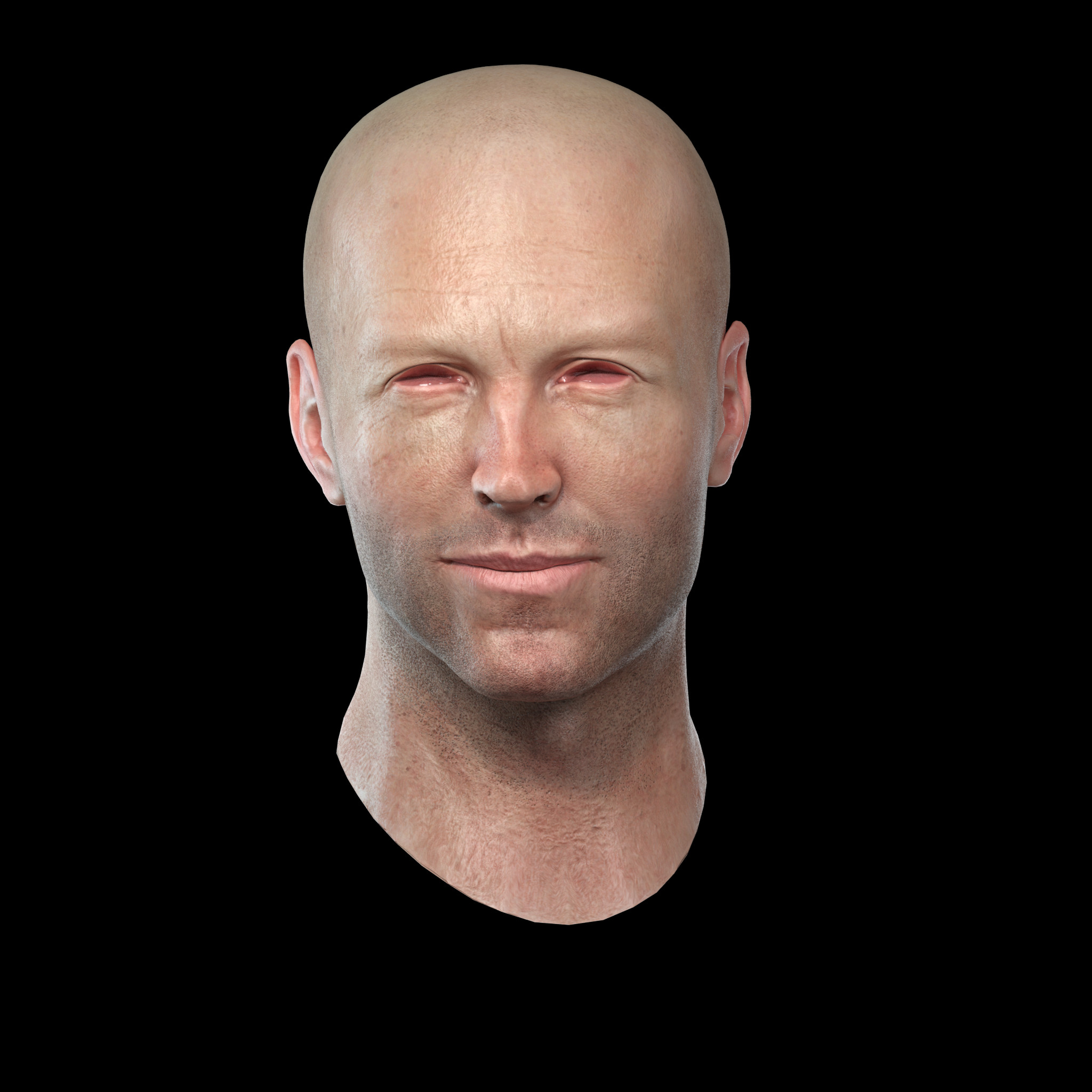 Patrick Johnson - Gunner Wright - Isaac Clarke Head Complete