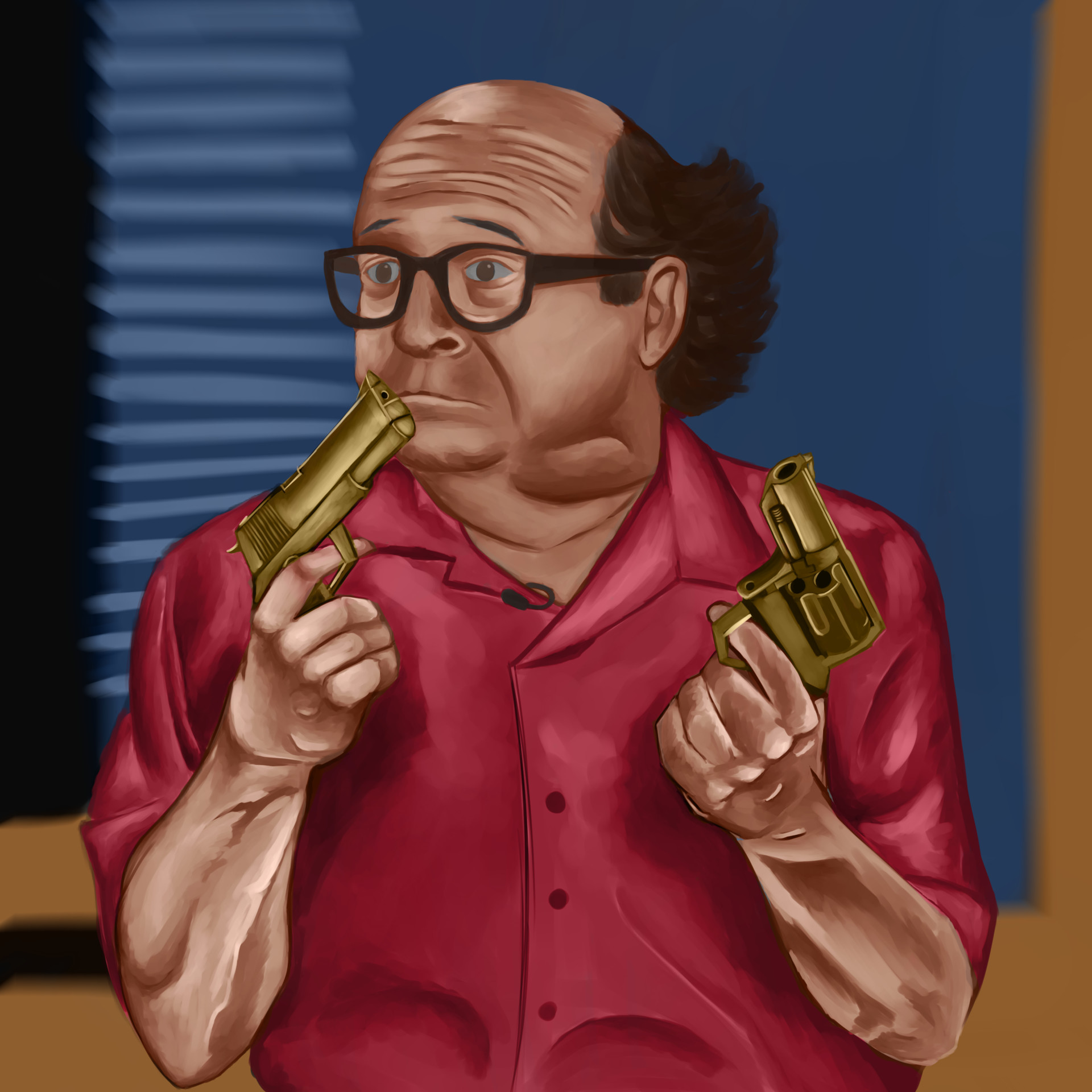 ArtStation - "Its a good thing, i had my pieces... my guns"