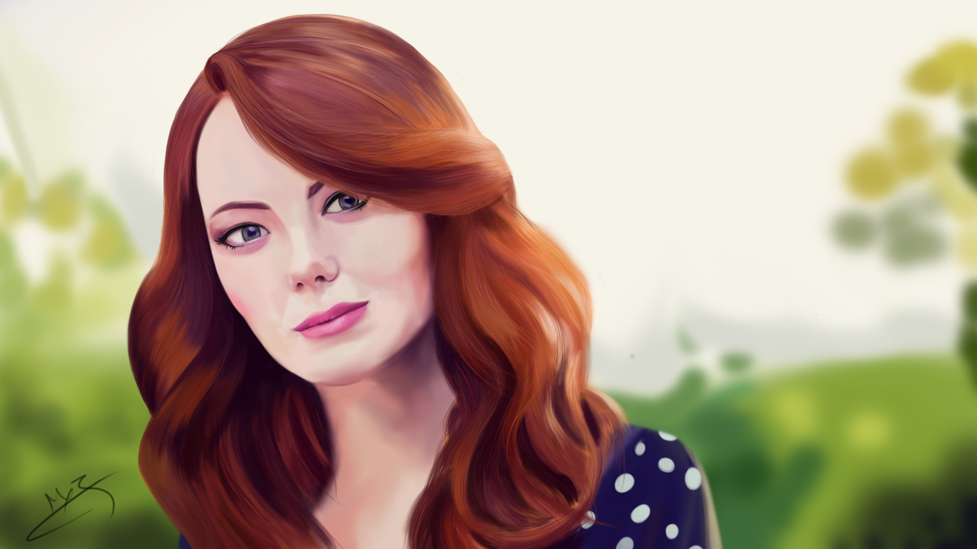 ArtStation - Emma Stone