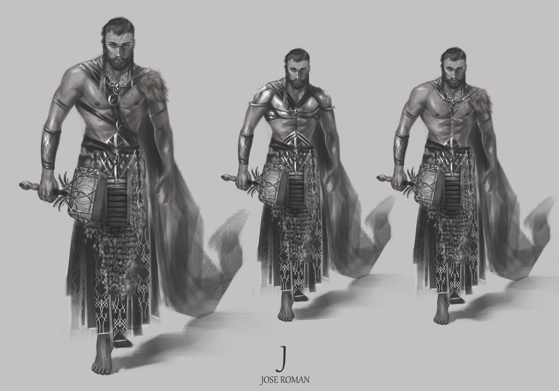 ArtStation - Concept Art (Outfit Sketches)- Thor