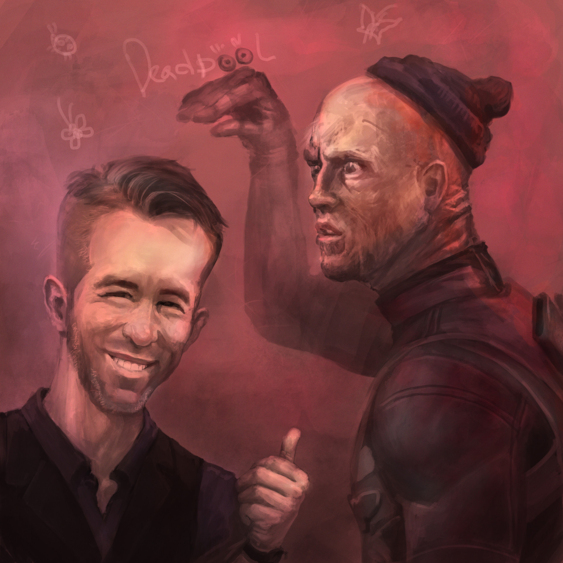 Deadpool Ryan Reynolds Quadrinhos