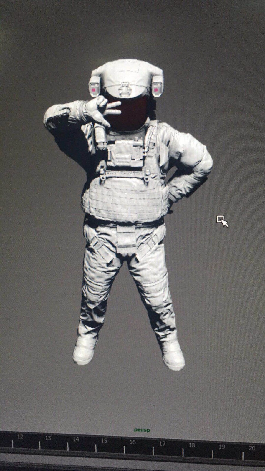 Kun Dong - Tactical EMU - GAC Mk 3 - 'Boundary' for PS4 边境计划 宇航服