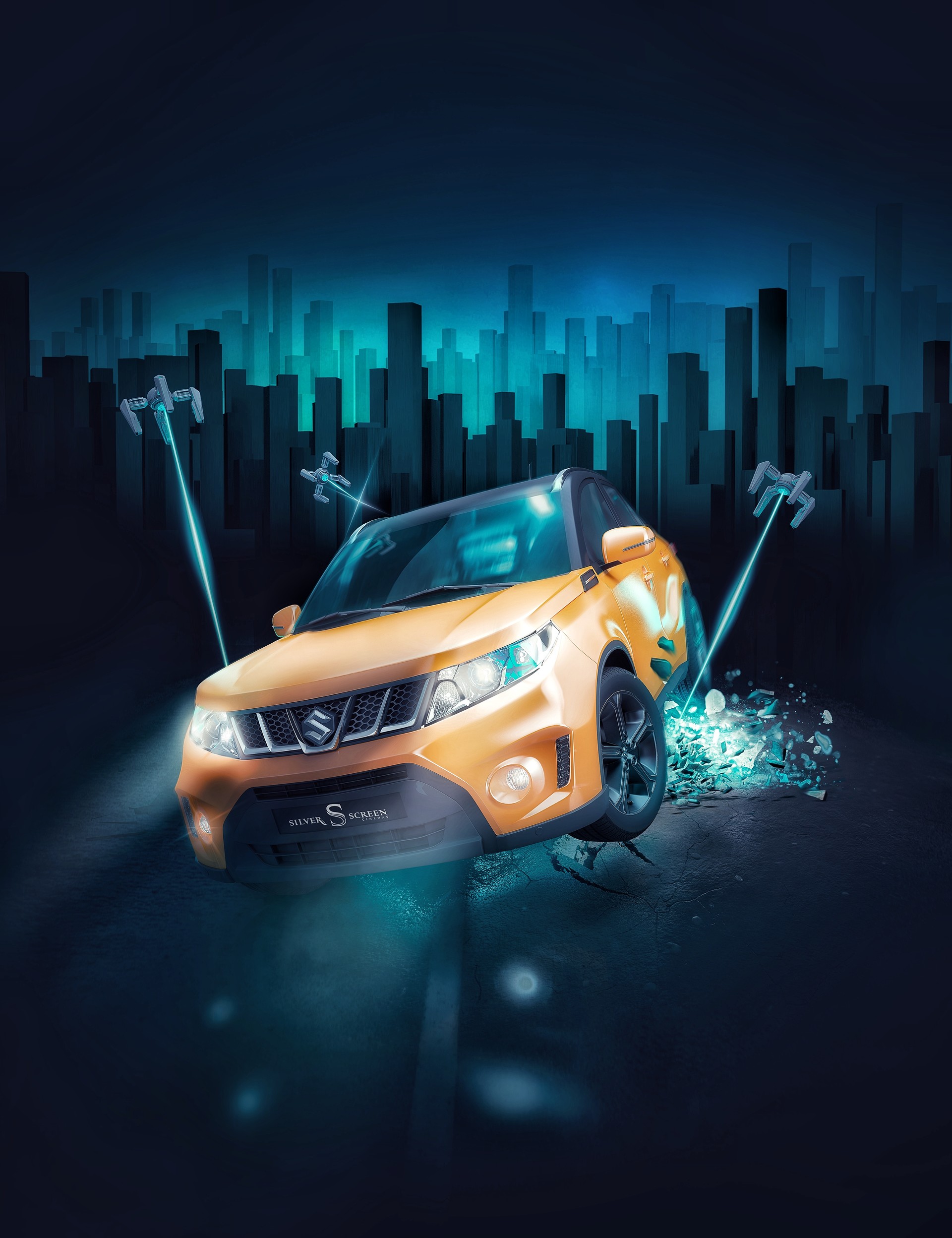 ArtStation - SUZUKI Si-FI poster