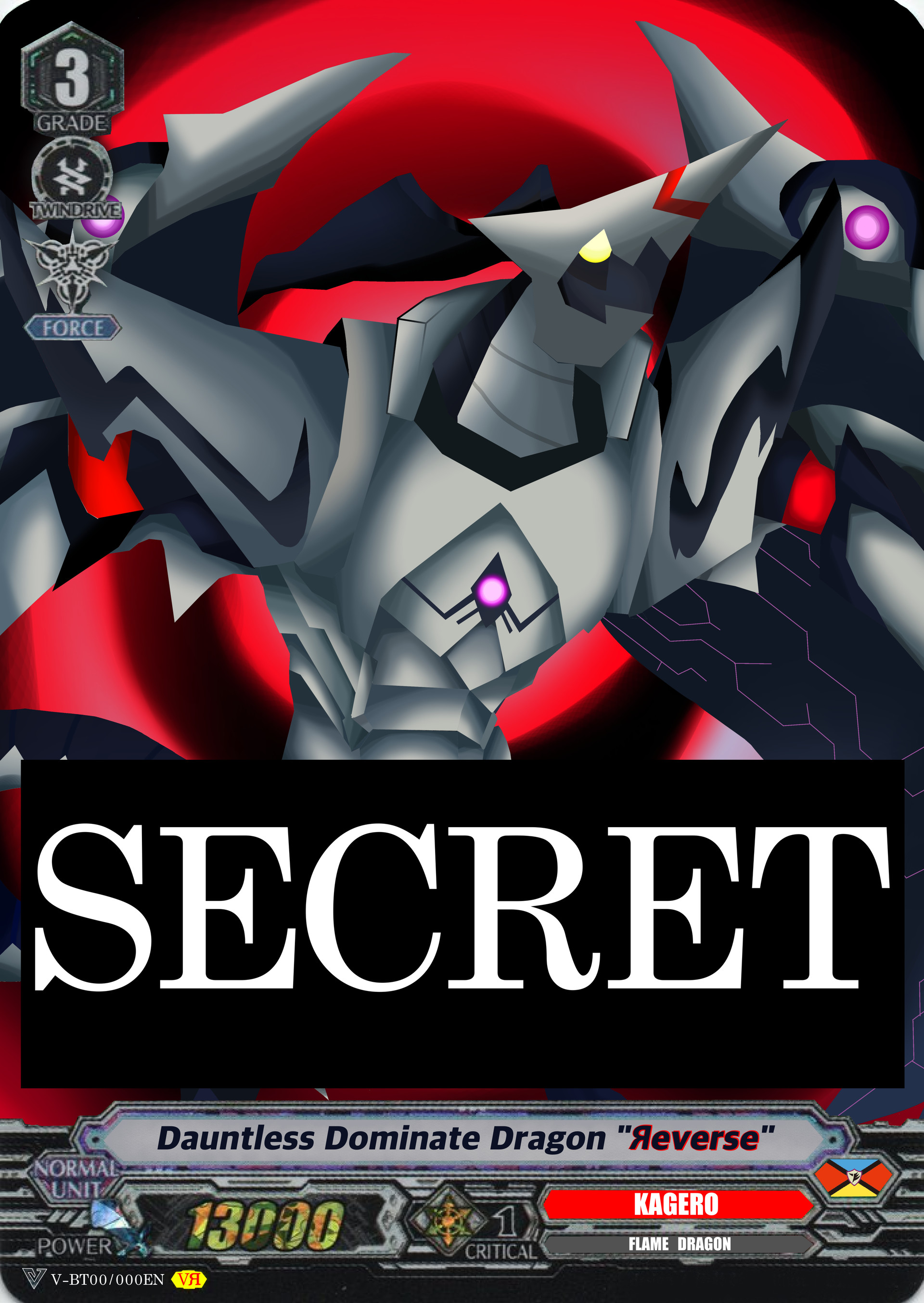 Cardfight Vanguard Dragonic Overlord The Reverse