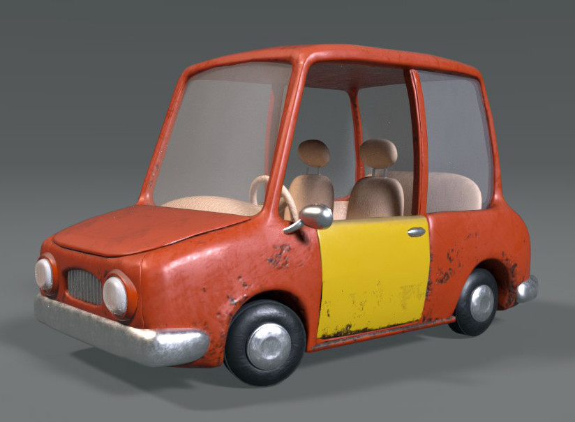 ArtStation - First car