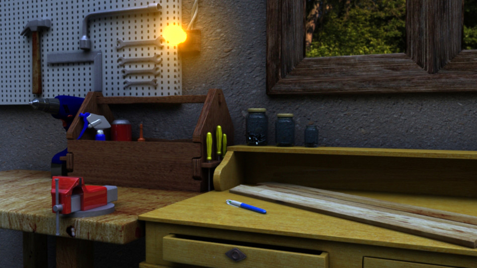 ArtStation - Tool room