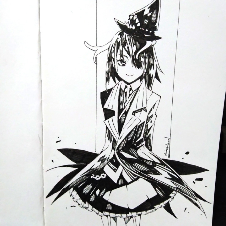 ArtStation - 2018 Inktober Witch 01