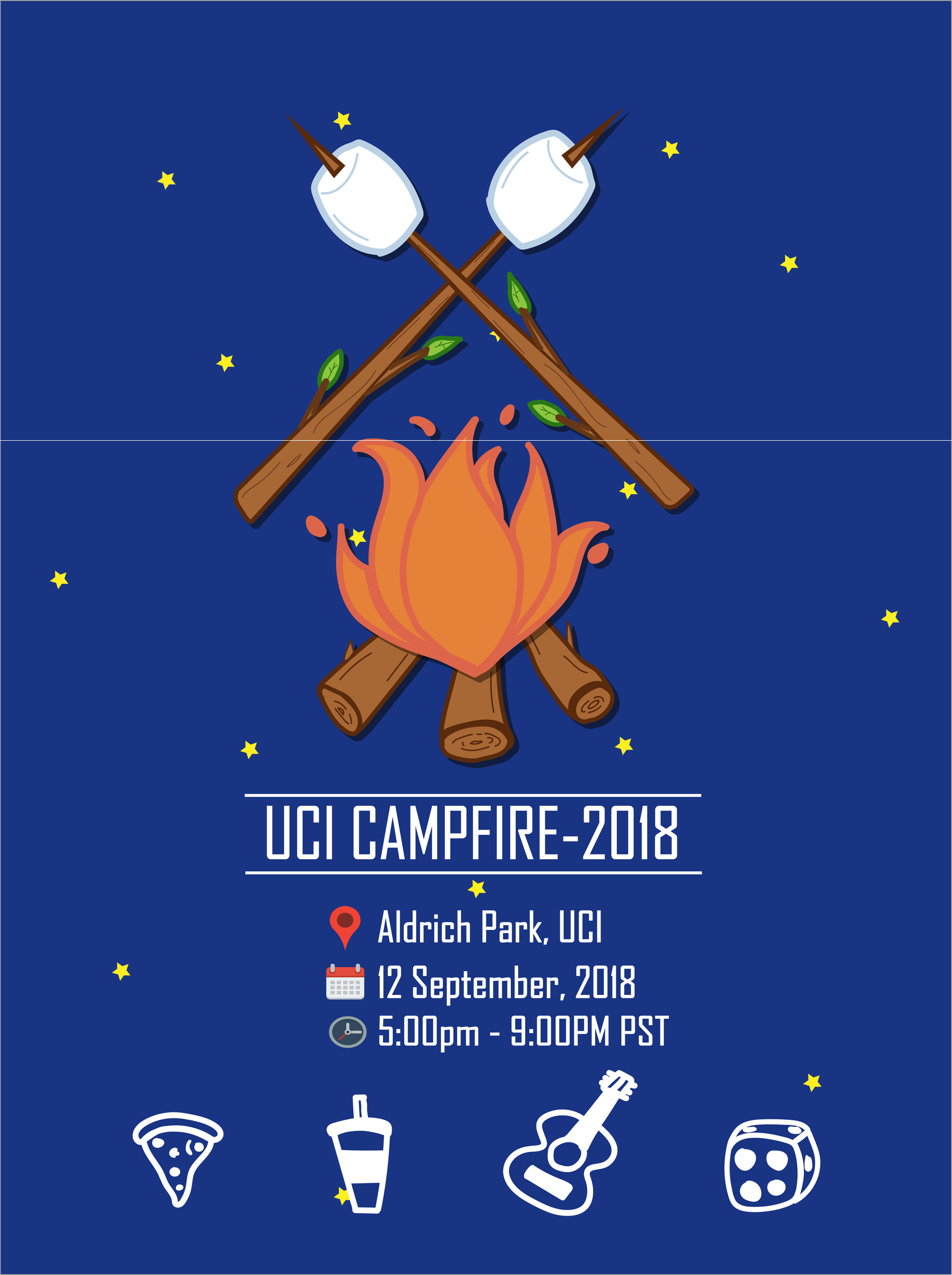 ArtStation - Campfire Flyer Mockup