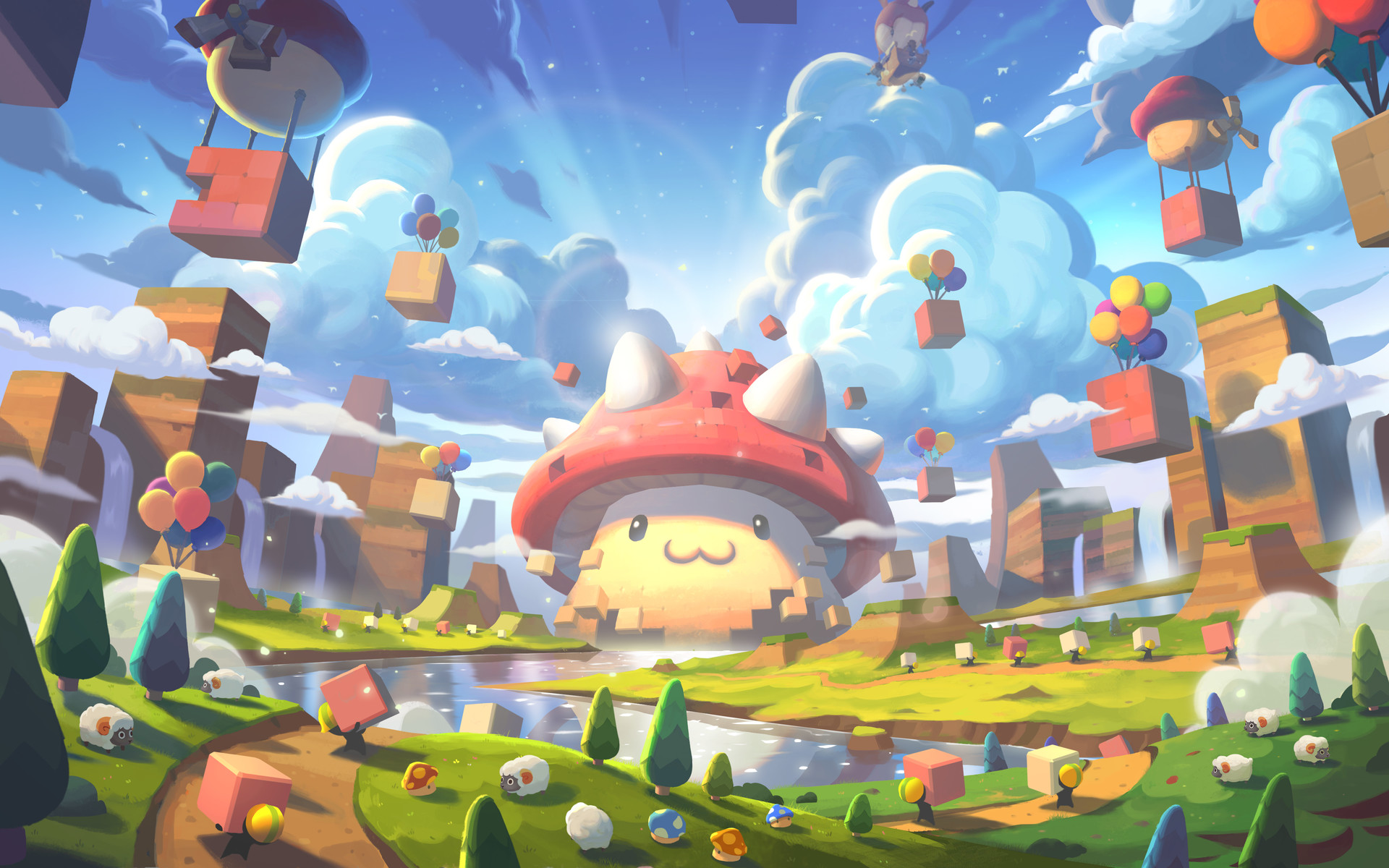 ArtStation - 2018 Maplestory2 (NEXON)