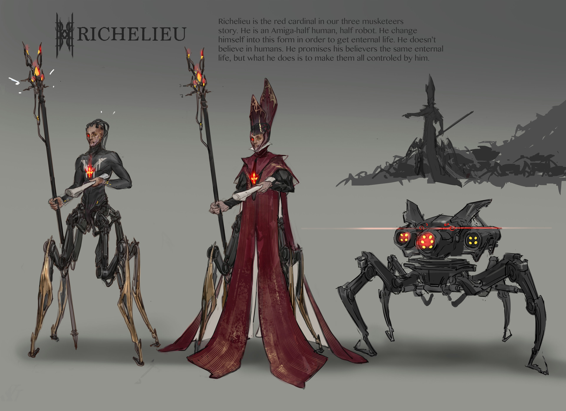 ArtStation - villain design