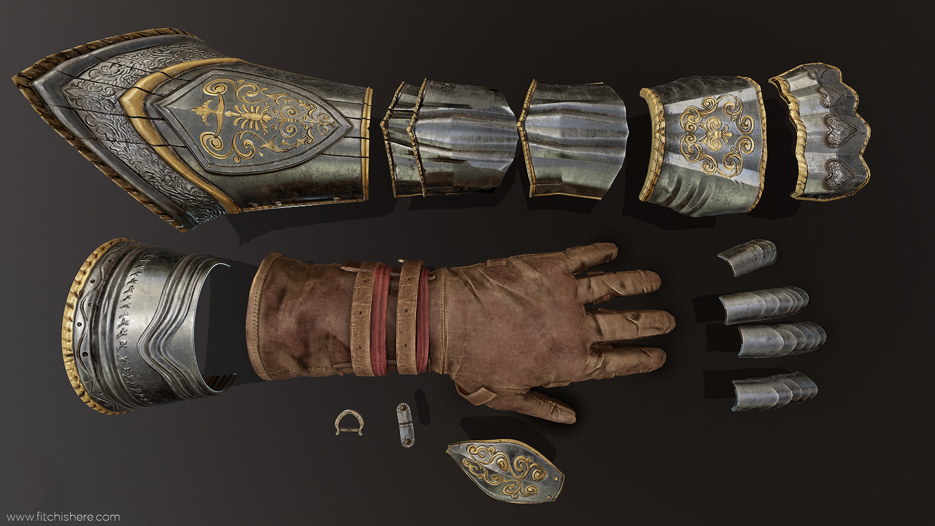 FitchIsHere - Eric J Fitch's 3D Art Portfolio - Gauntlets