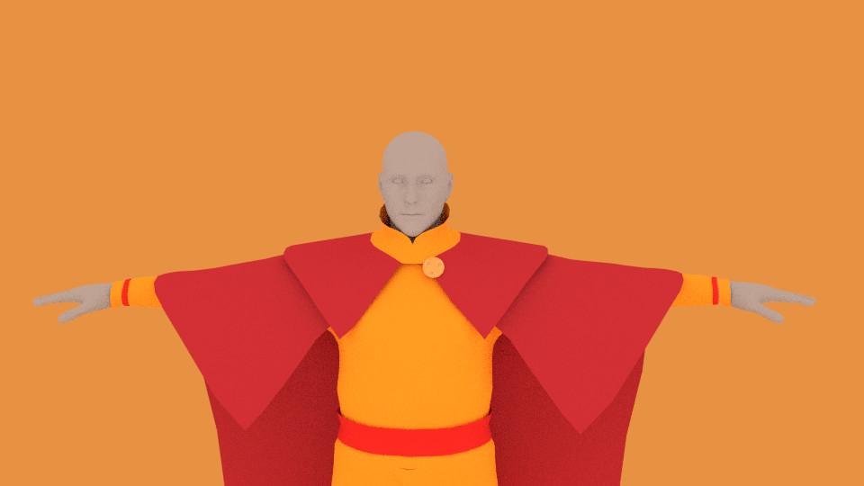 ArtStation - Avatar Returns - Air Nomad Master Robes