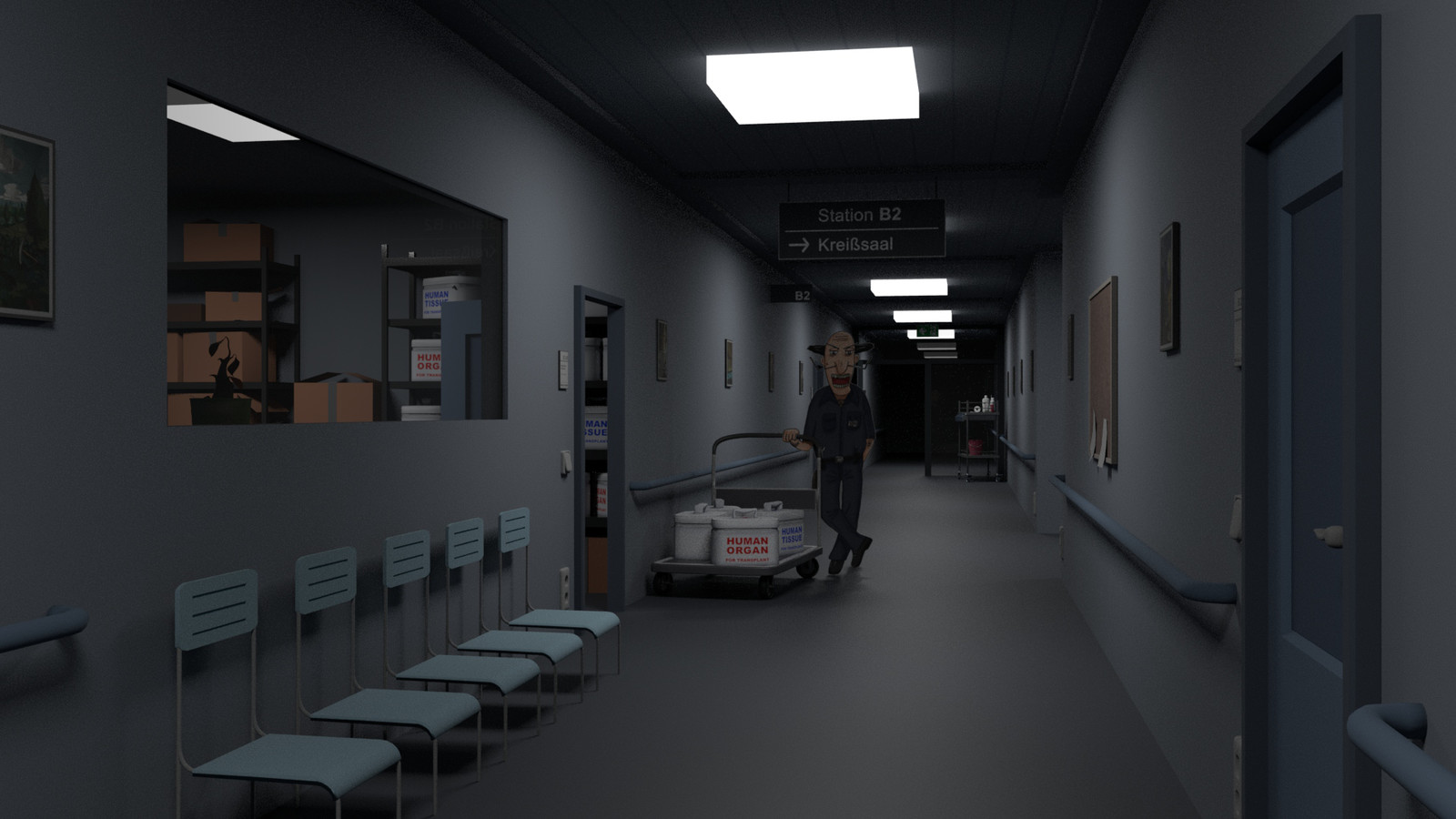 Christian Rehm - Hospital Scene (work in progress)