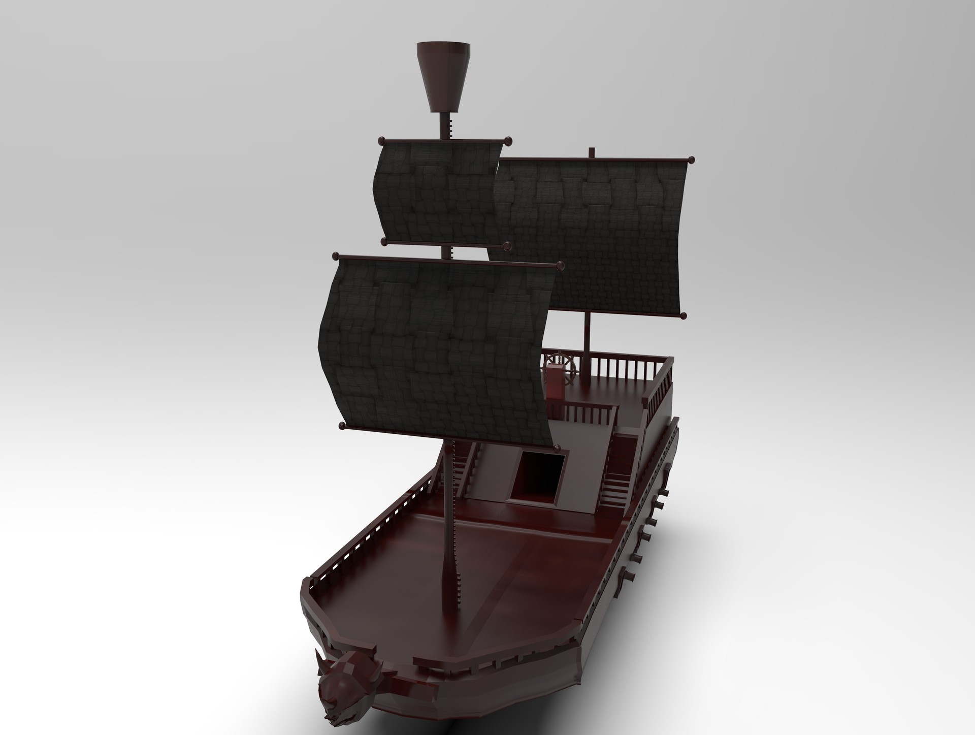 ArtStation - Wooden Ship