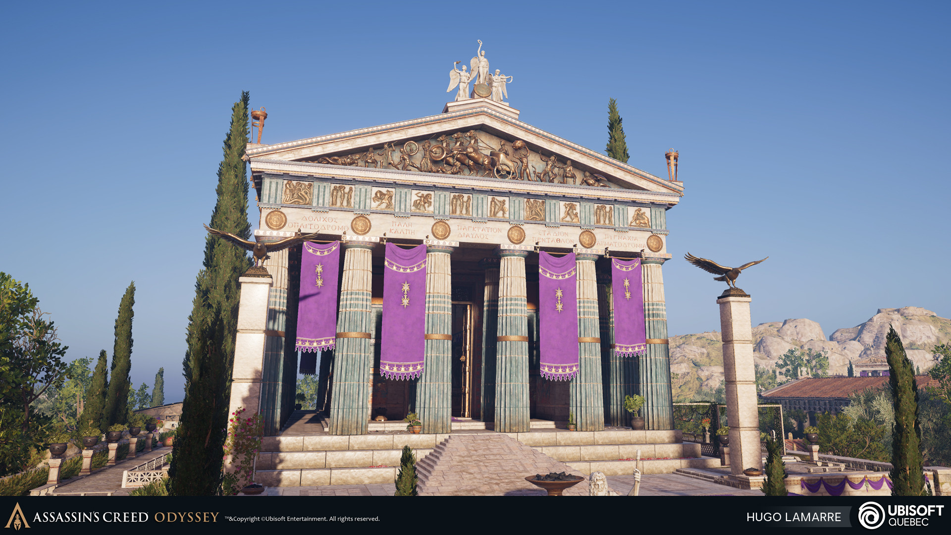 HL - Assassin's Creed Odyssey - Limestone Temple Kit's And Landmarks